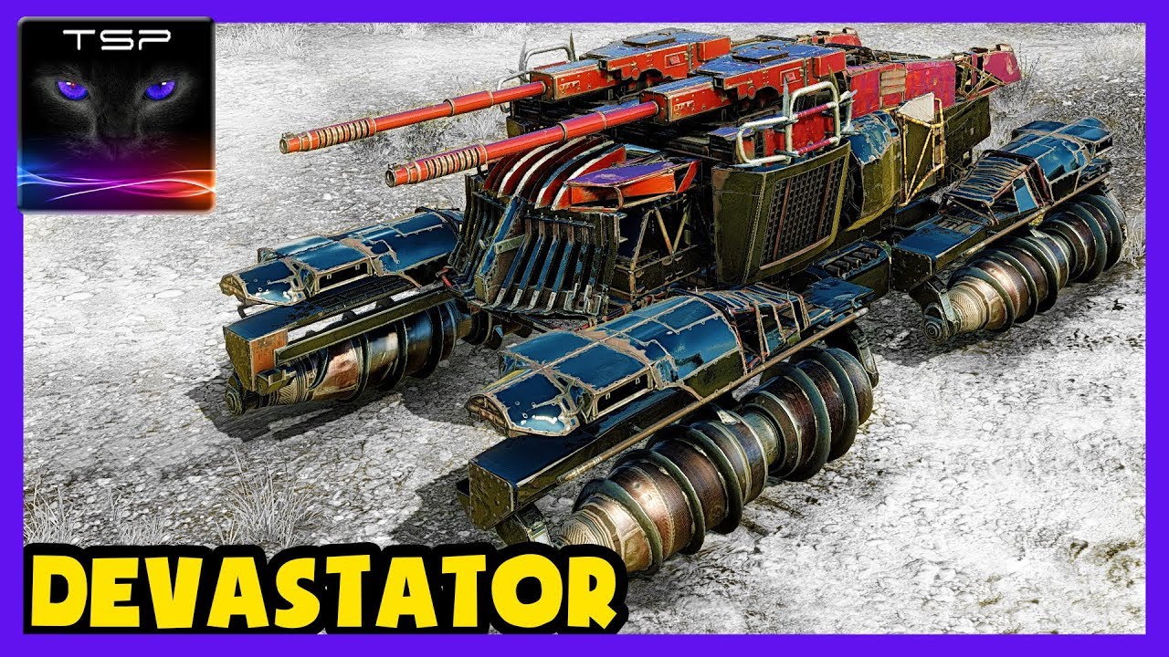 Crossout #182 DEVASTATOR TANK Superiority ¦ Build & Gameplay - YouTube