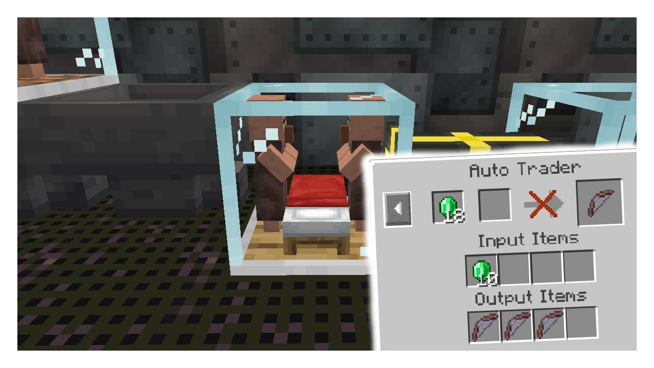 Simple Tutorial On Easy Villagers (Minecraft) - YouTube