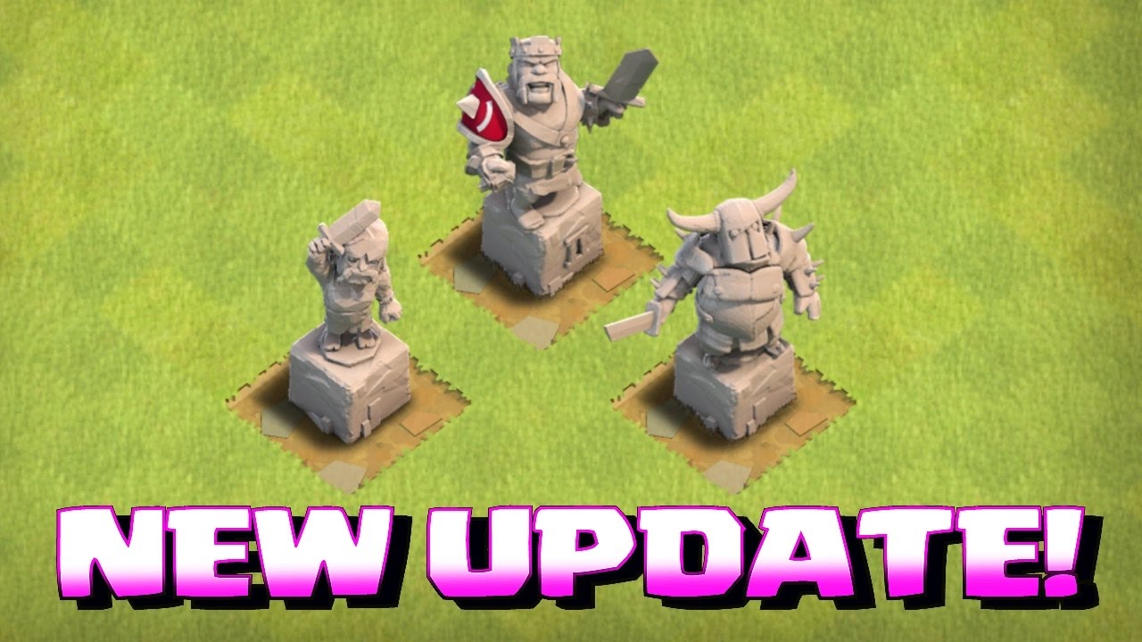 Clash Of Clans - NEW KING ARMOR!! (RED UPDATE!!!) - YouTube