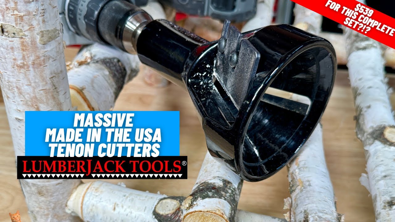 Can A Beginner City Guy Make Log Furniture?? || Lumberjack Tools ...