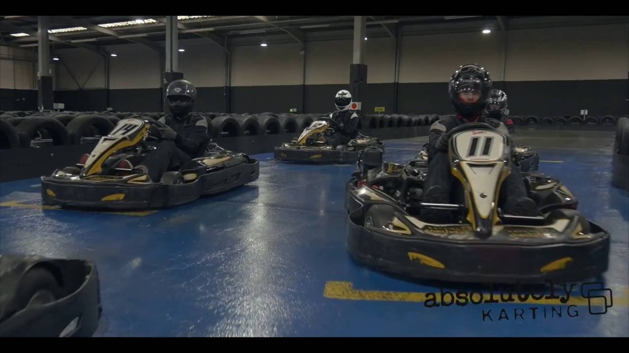 Absolutely Karting Basingstoke - Huge Open Track - YouTube