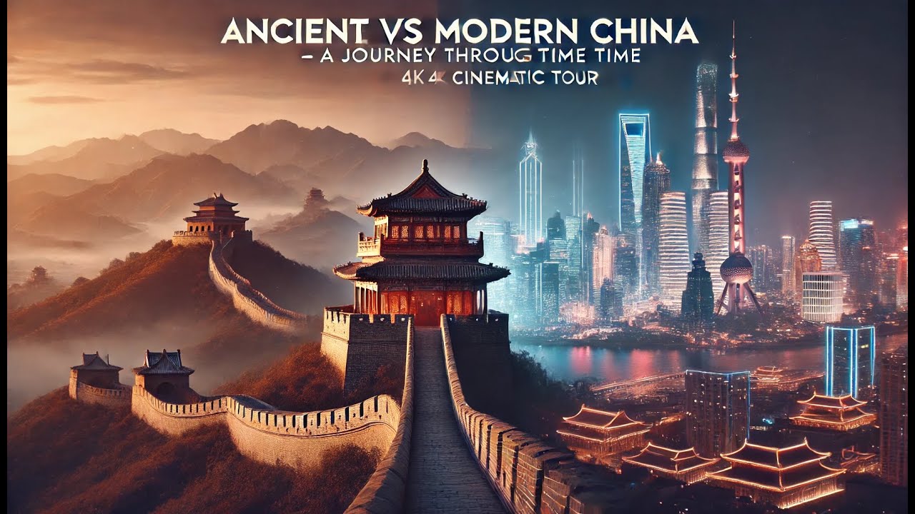 Relaxing Ancient vs Modern China – A Journey Through Time | AI ...