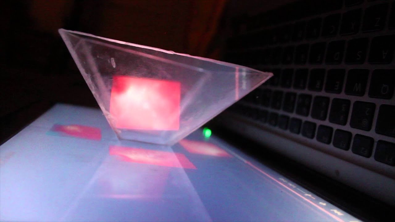 red hologram - YouTube