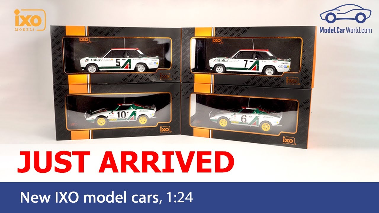 IXO 1:24 Just arrived Fiat 131 Abarth & Lancia Stratos HF Rally cars ...