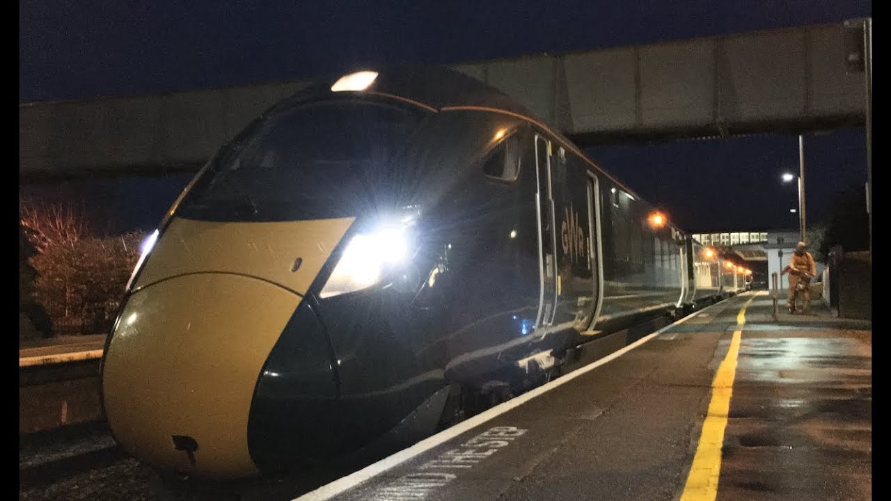 GWR Class 800031 & 800008 Departing Bridgwater - 1C22 - 29th March ...