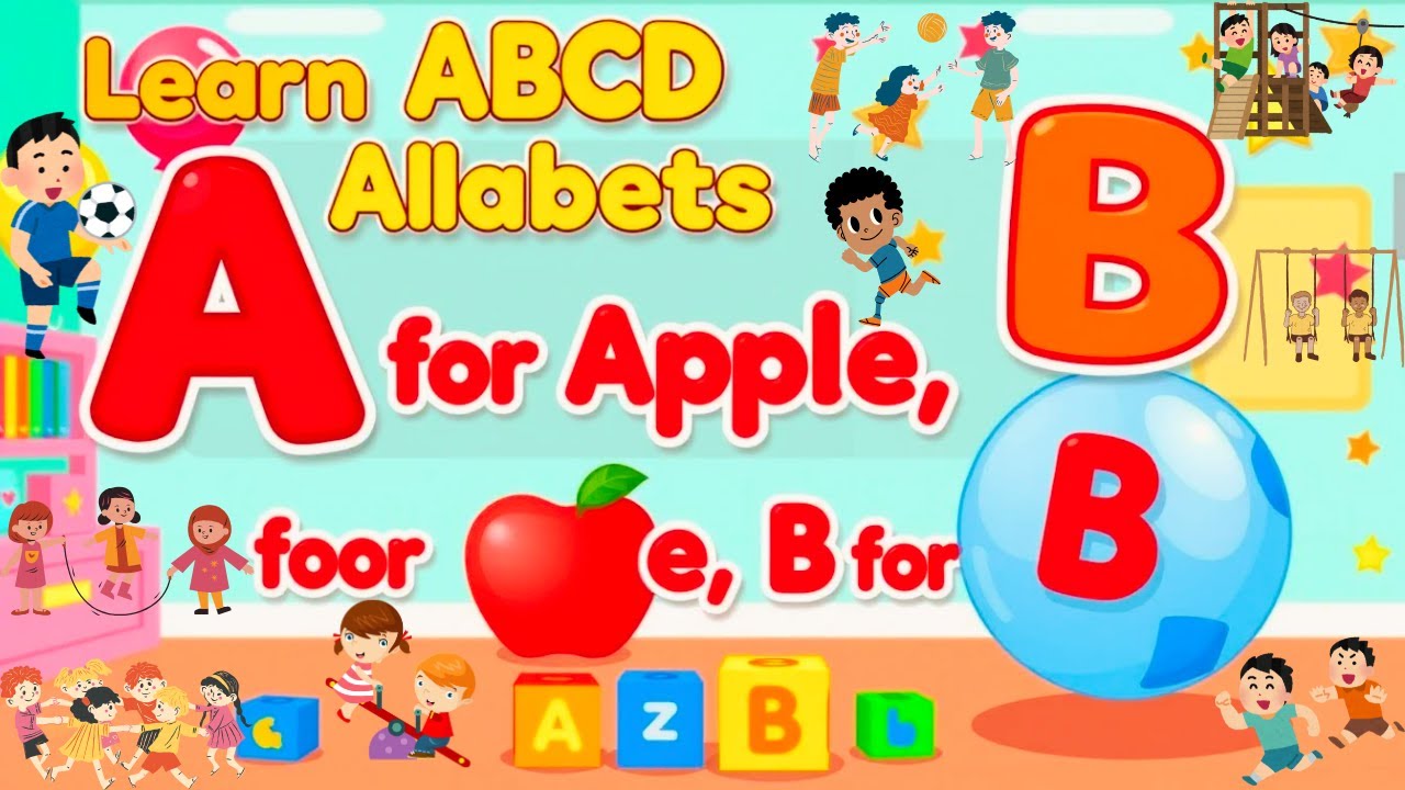 Learn ABCD English Alphabets A to Z Series with Pictures and Videos A ...