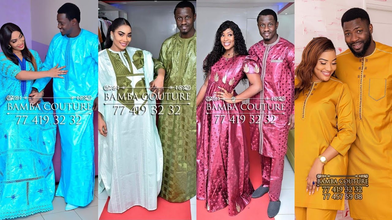 Collection modèle bamba couture en couplé mode couture sénégalaise # ...