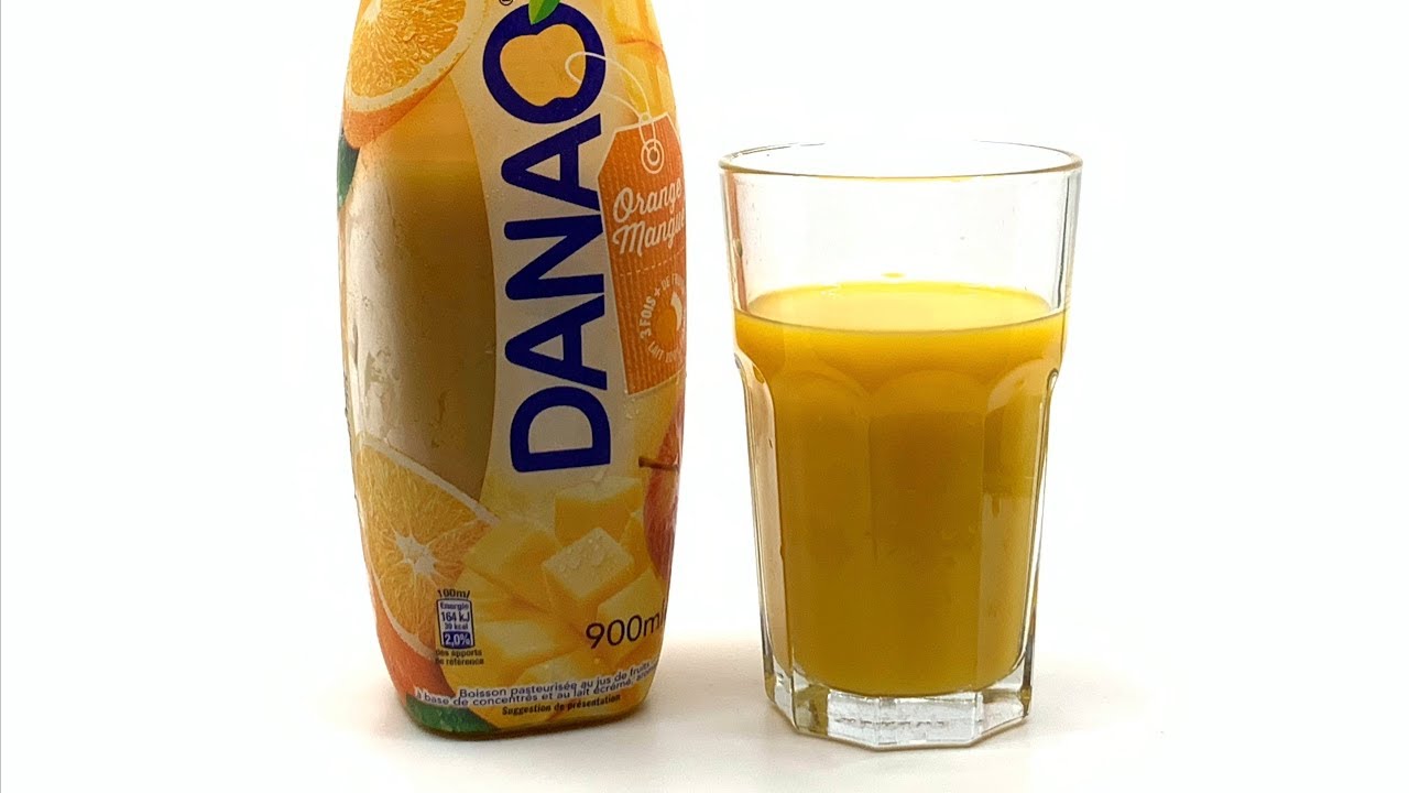 Danao Orange Mango / Orange Mangue 900ml - YouTube