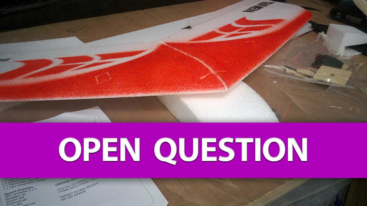 Question: Raven Flying Wing Conversion to Semi FPV Blunt Nose? - YouTube