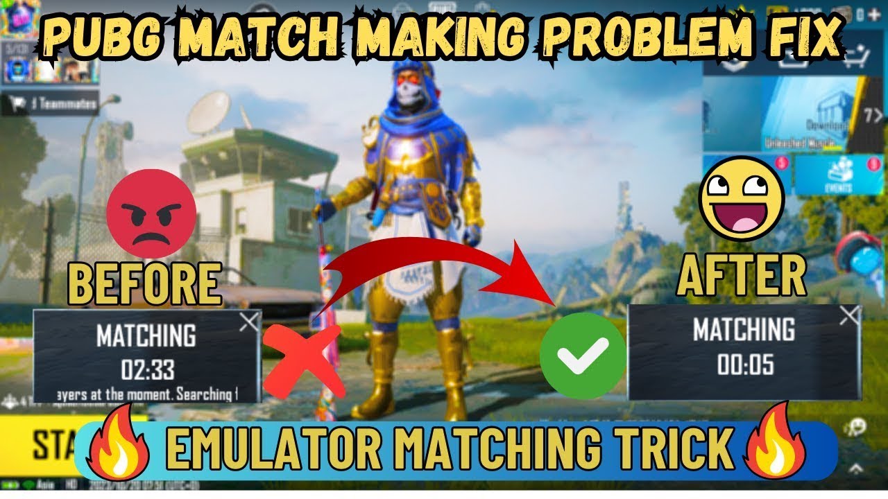 FIX PUBG Mobile Matching Problem in Gameloop (2025) | 100% Working! - YouTube