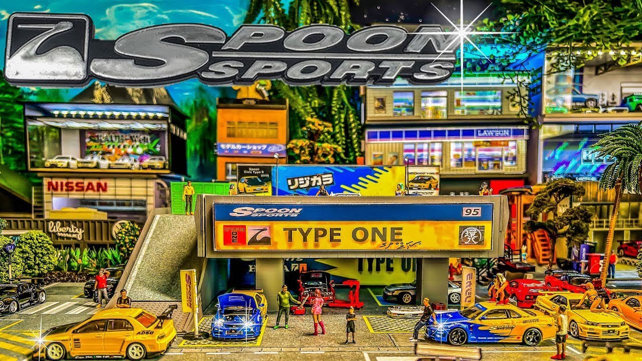 MOST EPIC SPOON SPORTS DIORAMA / Affordable Japanese Diorama (TUNER ...