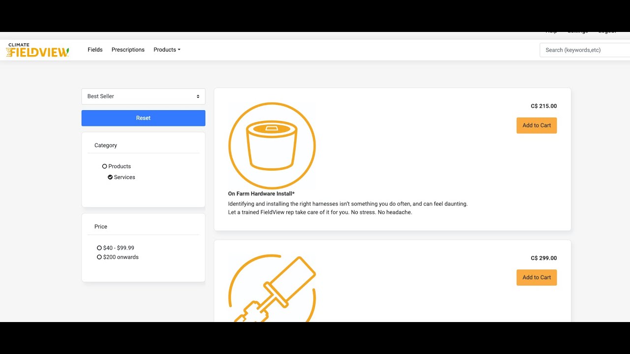 Ordering FieldView Premium Services - YouTube