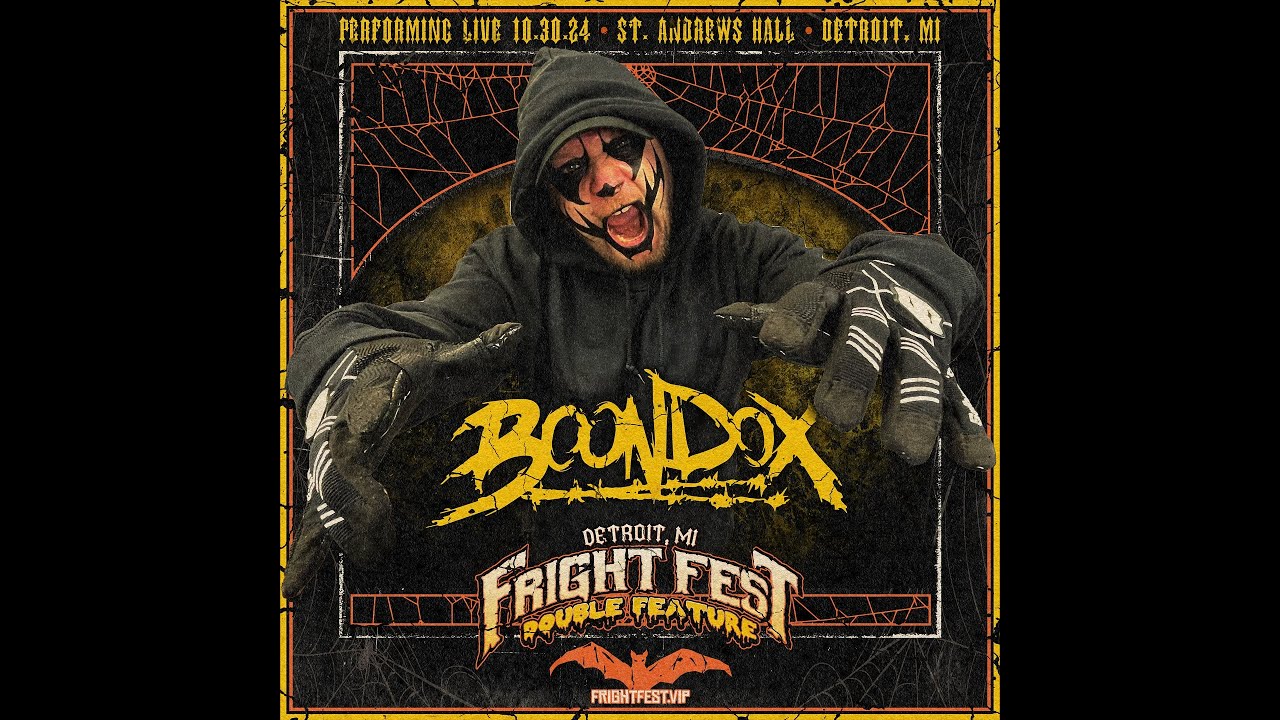 Boondox, Bukshot "Bad mood" Fright Fest 10/30/24 Detroit, MI - YouTube