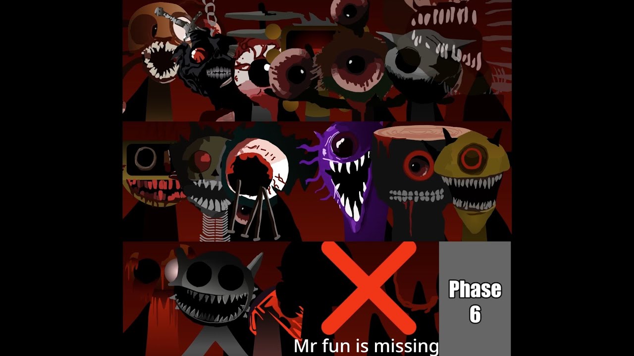 Sprunki phase 6 - with All Characters - YouTube