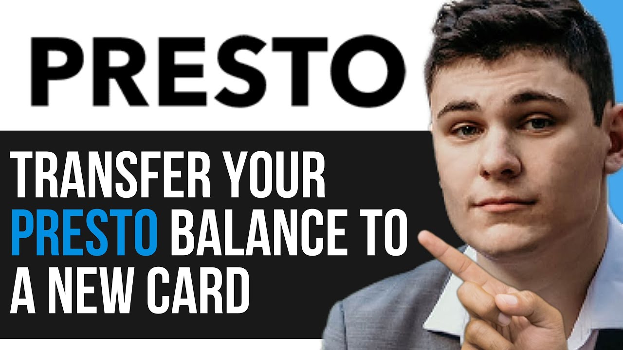 HOW TO TRANSFER YOUR PRESTO BALANCE TO A NEW CARD 2025 - YouTube