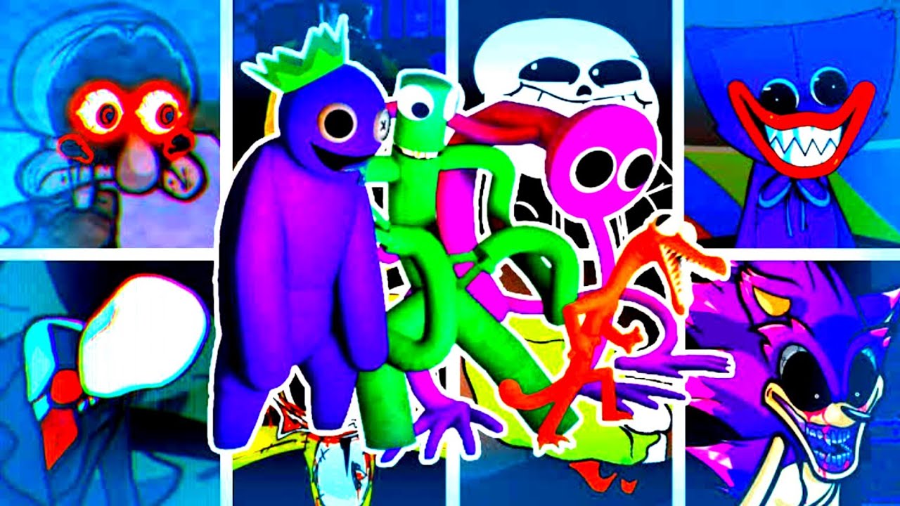 Hey Sonic What's Up, Oh God What Are You Doing! But Rainbow Friends Vs ...