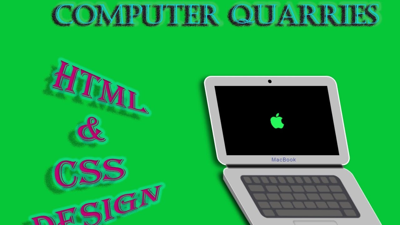 Design a laptop with HTML & CSS | HTML | CSS | MacBook | How to make a ...