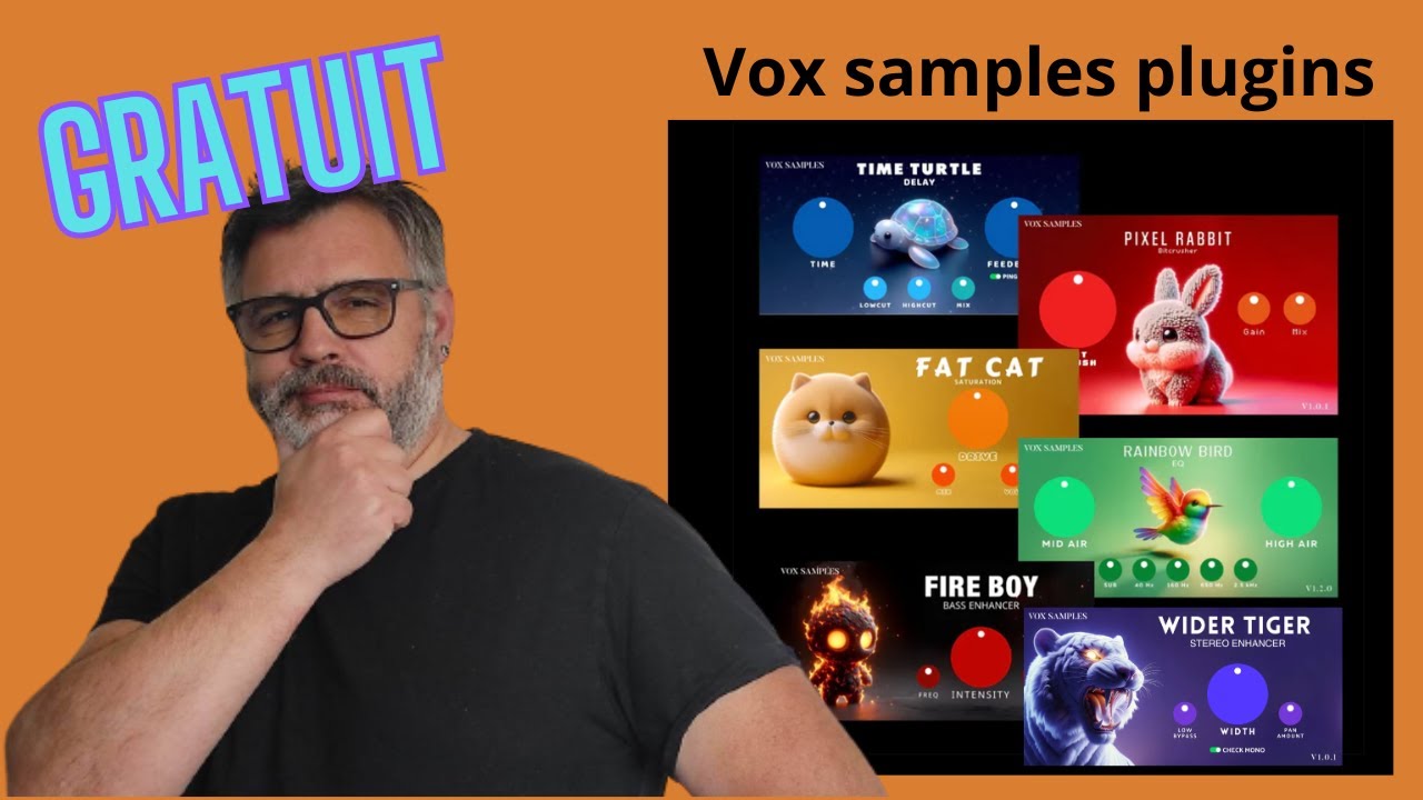 Les Plugins Gratuits de VOX SAMPLES, tout beau, tout mignon et super efficace !!! - YouTube