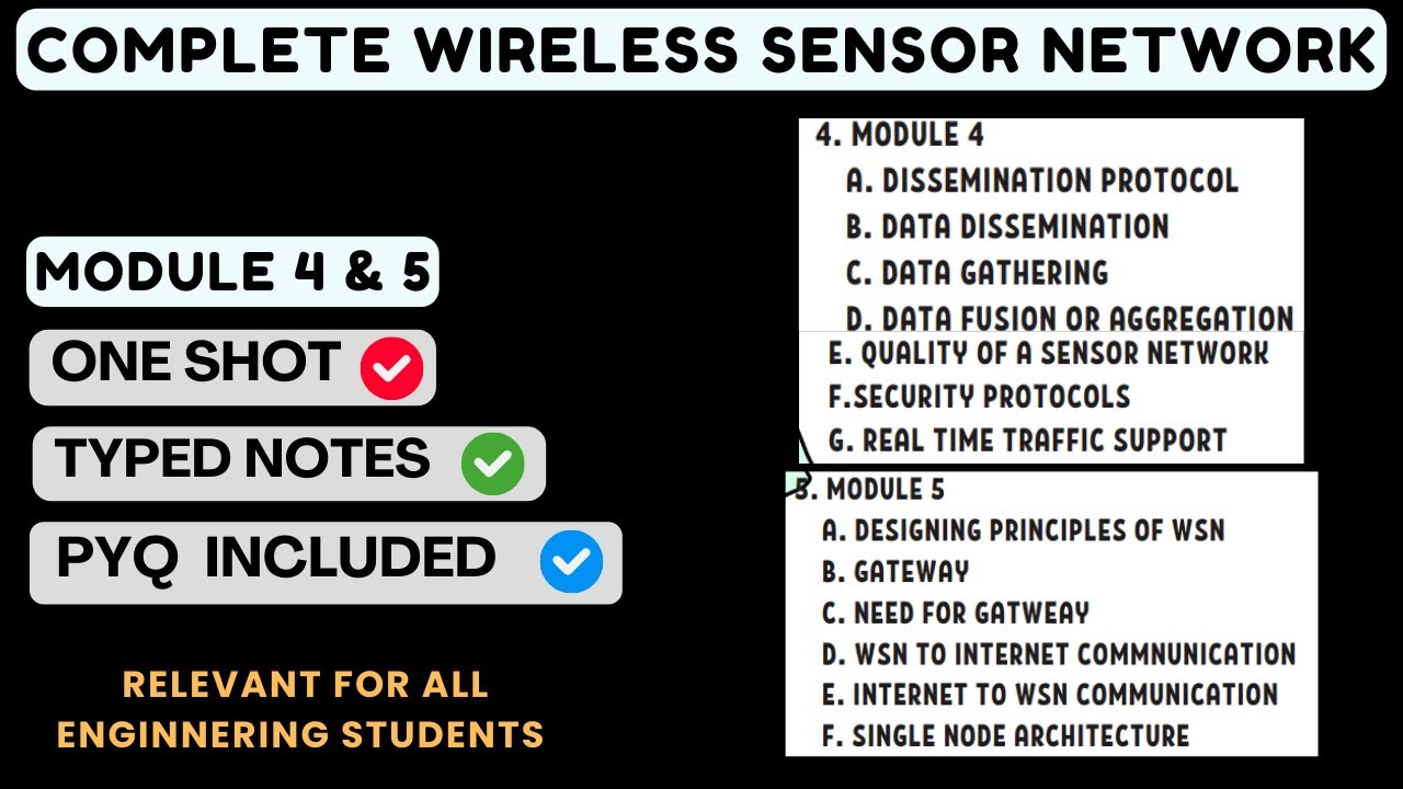 COMPLETE WIRELESS SENSOR NETWORK MODULE 4,5 - YouTube