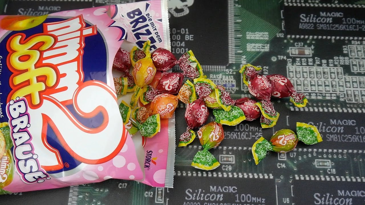 nimm2 Soft Brause 🍬 Fruchtsaft-Kaubonbons mit saurer Brausefüllung 🤩 ...
