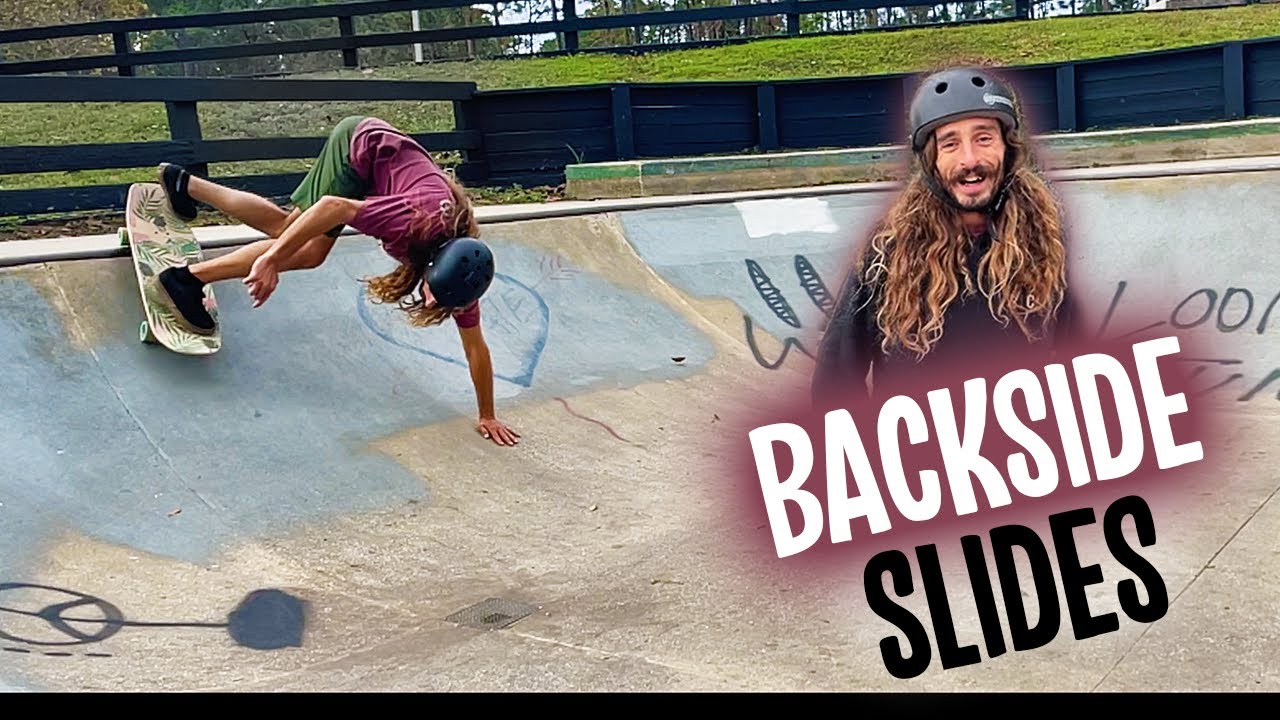 How to Backside Slide (Carver Surf Skate Tutorial) - YouTube