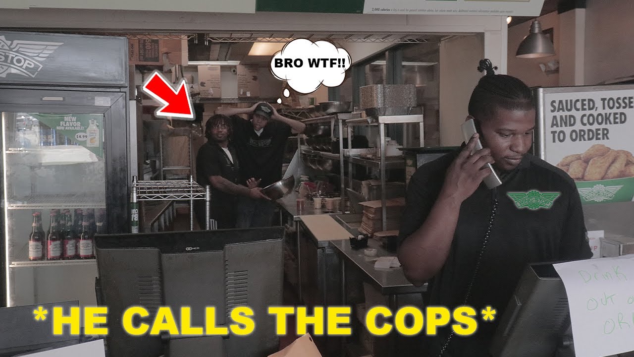 Fake WingStop Employee Prank! - YouTube