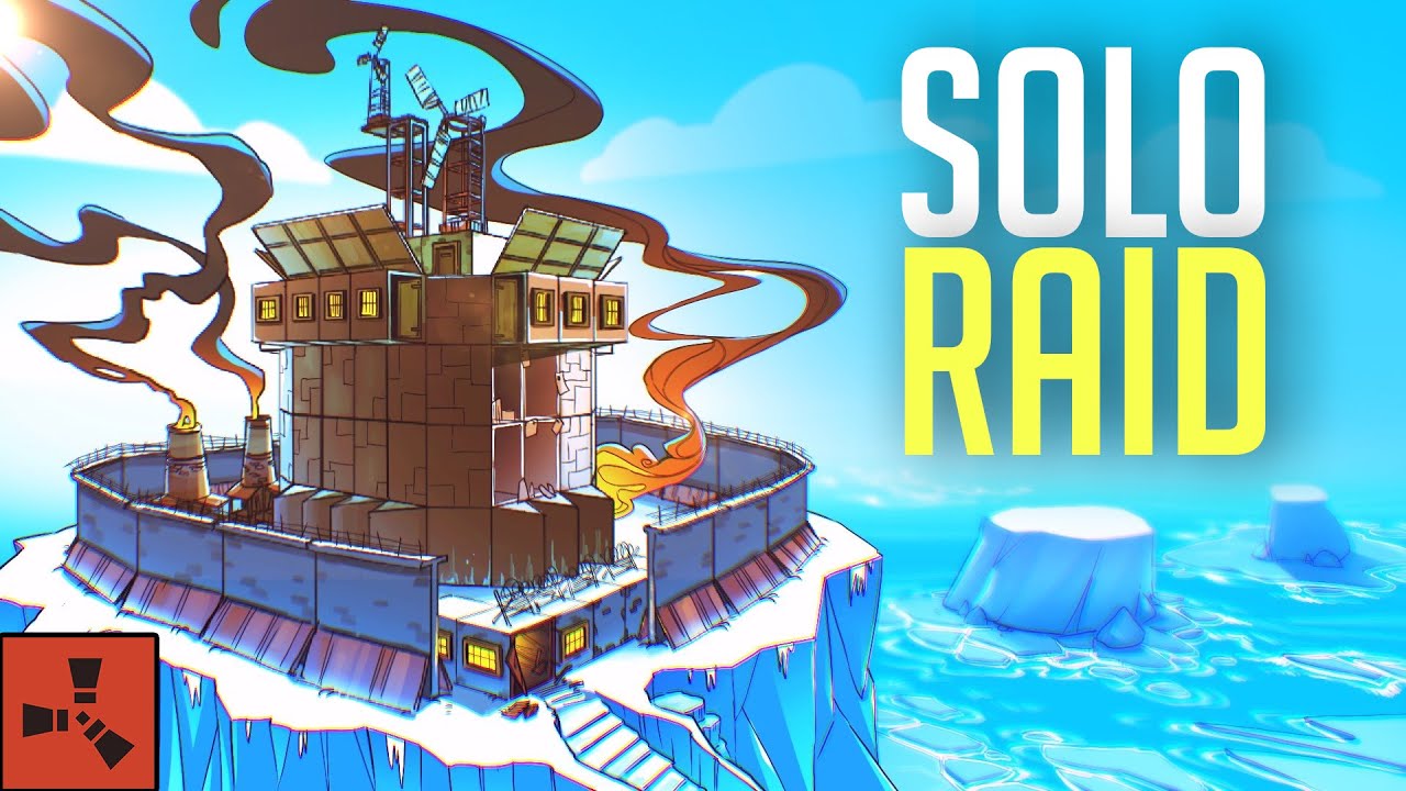 CONQUERING AN ICEBERG CASTLE - Rust - YouTube