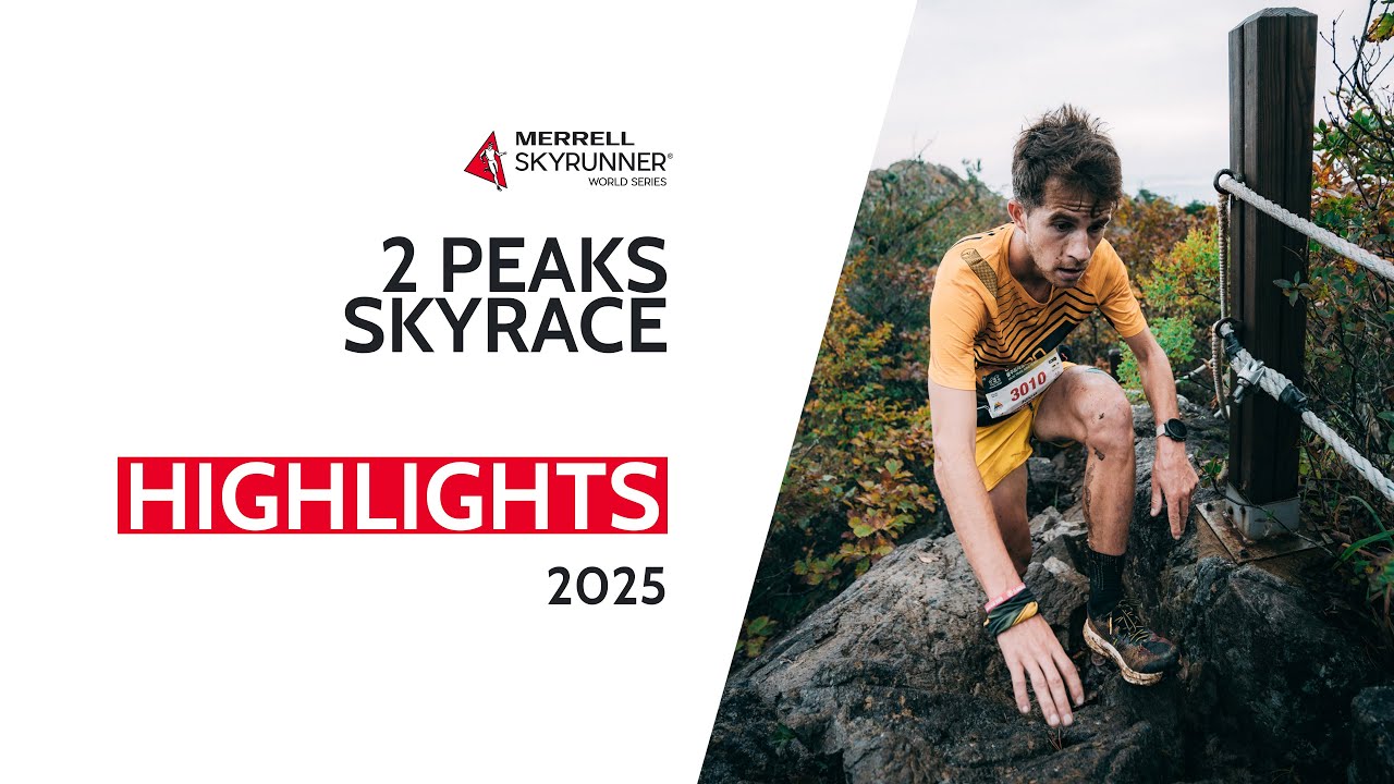 2 PEAKS SKYRACE 2025 - HIGHLIGHTS / MSWS25 - Skyrunning - YouTube