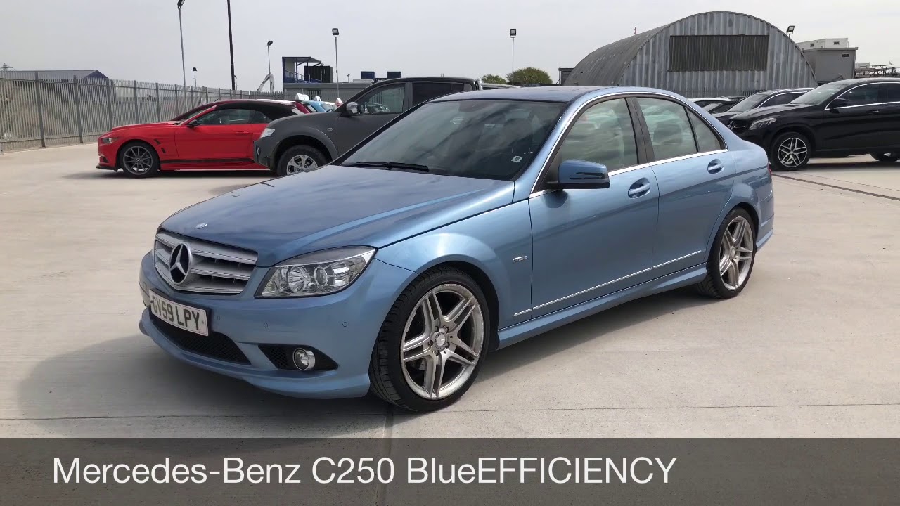 Mercedes Benz C250 BlueEFFICIENCY GV59LPY - YouTube