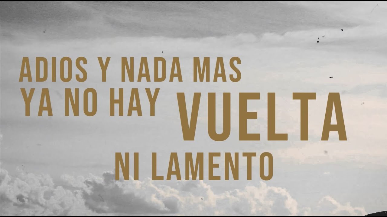 Salsa 2025: Adios y Nada Mas (LETRA) - Rubén Melao - YouTube