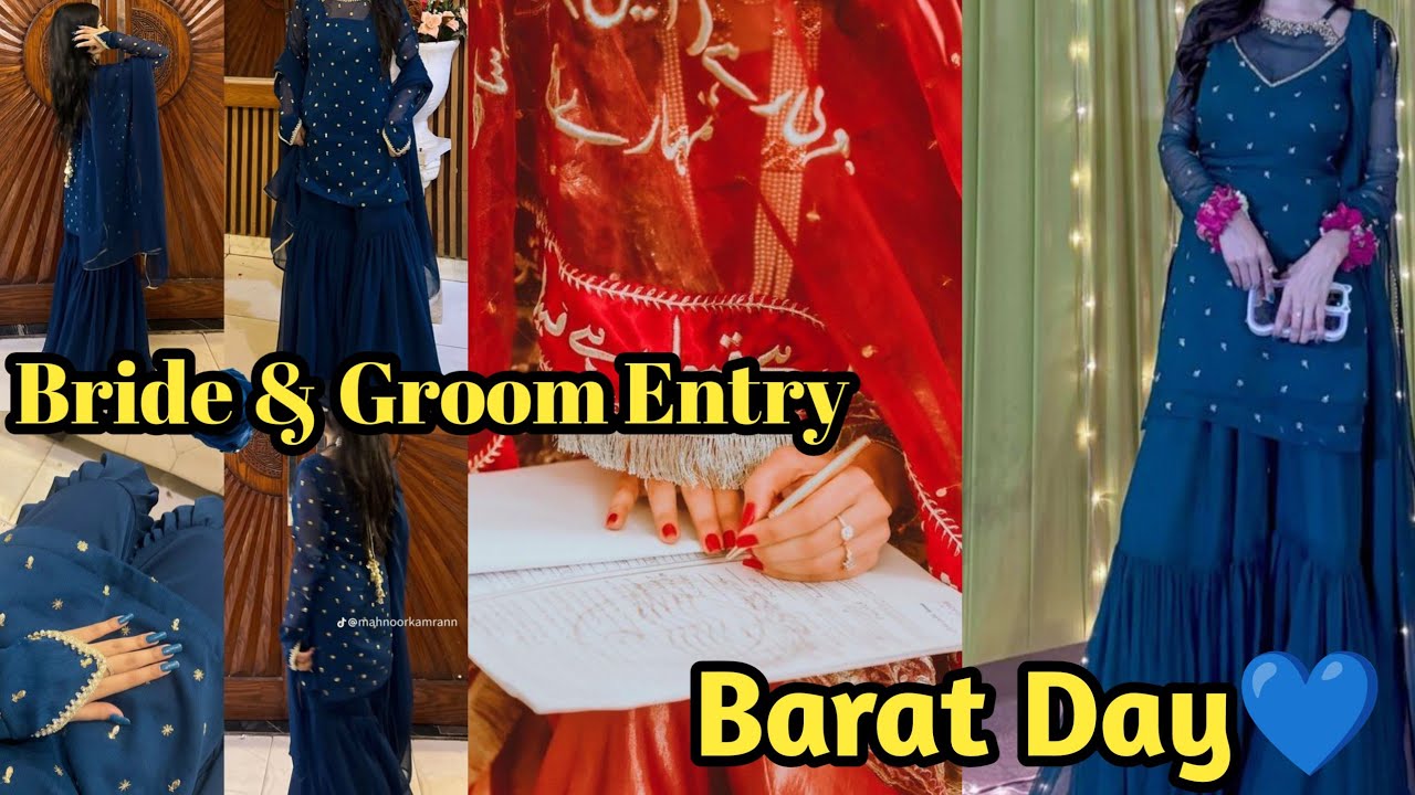 Barat Day | Bride & GrOom Entry | - YouTube
