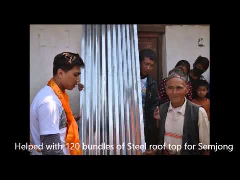 Helping Semjong Village - YouTube