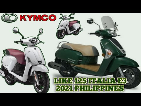 KYMCO LIKE 125 ITALIA E3 Philippines 2021 ( Specification & Review ...