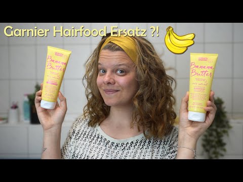 Umberto Giannini Bananen Haarpflege:die bessere Alternative zu Garnier Hairfoods?-CURLY GIRL METHODE