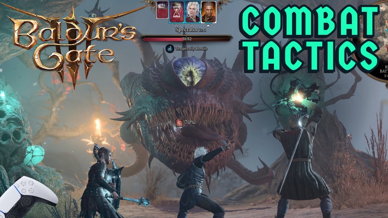 Baldurs Gate 3 - Combat Tactical Guide - YouTube