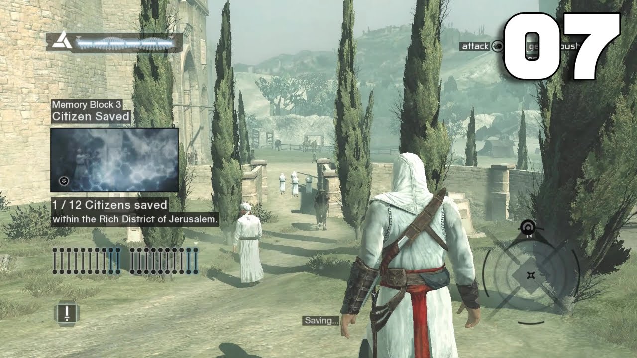 Road to Jerusalem - Assassin's Creed 1- Part 7 (FULL GAME)-2021 # ...