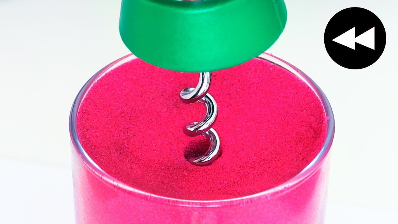 12 Best Satisfying Kinetic Sand Reverse Video Ideas - Things That Look ...