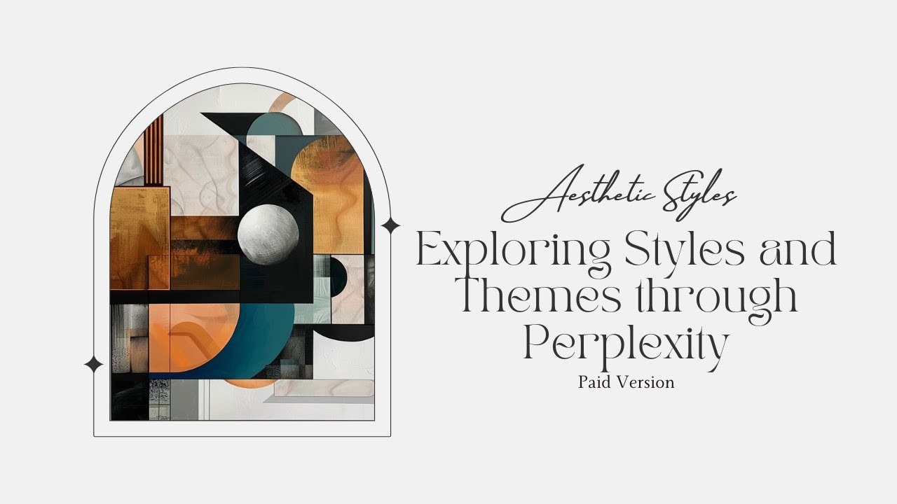 透過Perplexity 訂閱版解鎖風格：運用視覺化深入多樣的設計主題 🎨 - YouTube