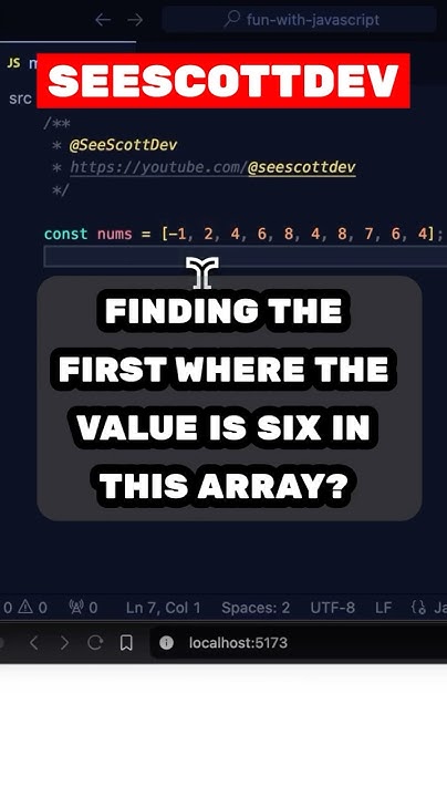 Use findLastIndex() to find the last index of the matching value in ... Use findLastIndex() to find the last index of the matching value in ...