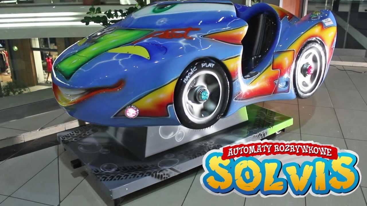 Bujak Super Car | www.SolvisAutomaty.pl | automaty rozrywkowe - YouTube