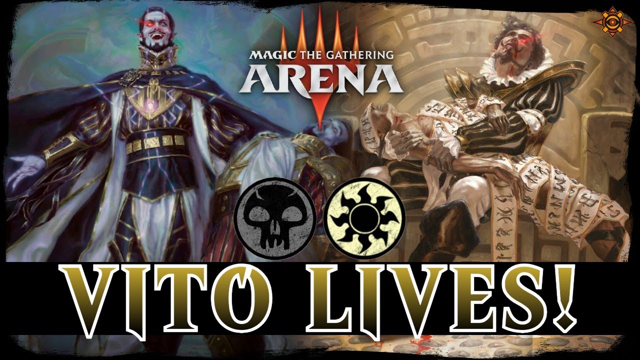 VAMPIRE VITO IS BACK! | MTG Arena - Orzhov Vampire Life Drain Caverns ...