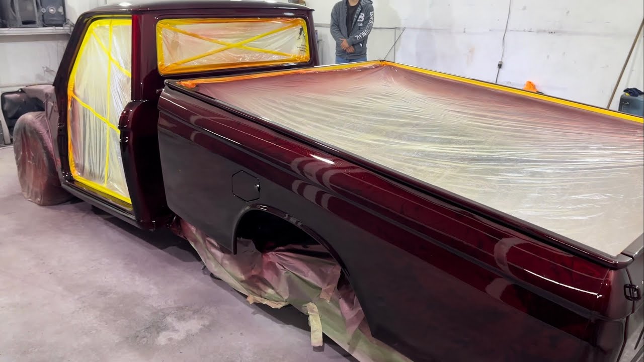 Efecto marmoleado ( custom paint ) candy red - YouTube