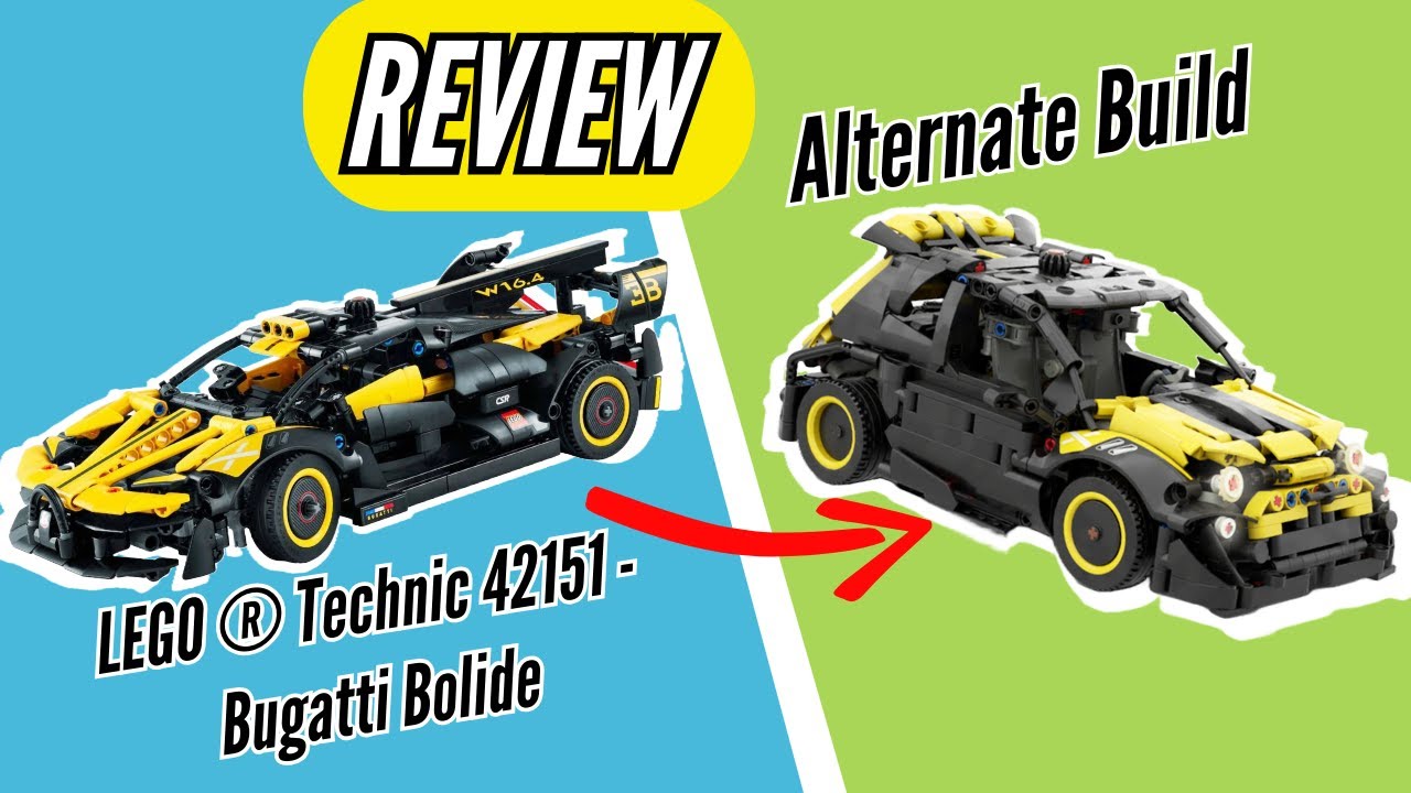 LEGO® 42151 Bugatti Bolide - Alternate Build: FIAT Abarth MOC by ...