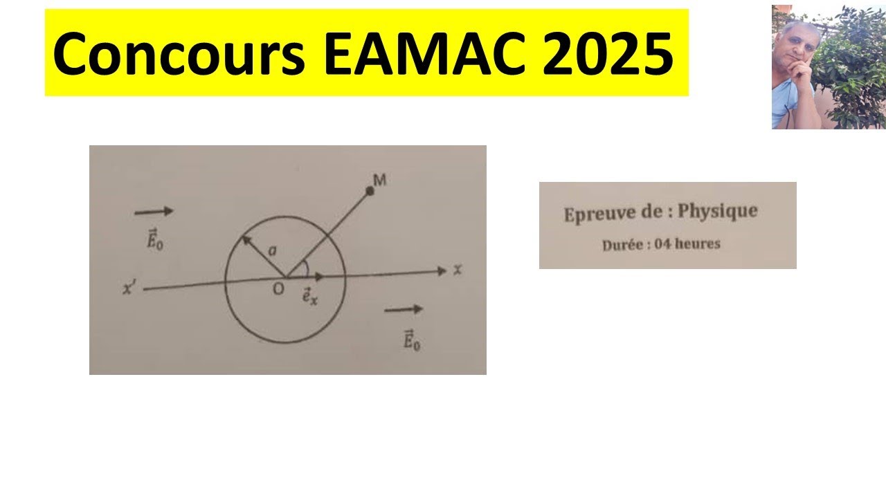 CONCOURS EAMAC 2025 ( partie 1) - YouTube