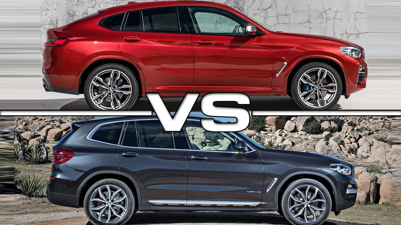 2019 BMW X4 Vs 2018 BMW X3 YouTube