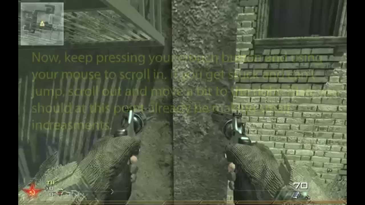 Modern Warfare 2: Crouch Elevator Tutorial (PC) - YouTube