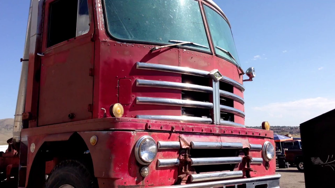 1950's Diamond T Tilt Cab COE - YouTube