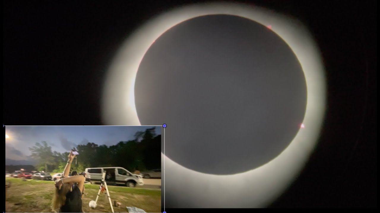April 8, 2024 Total Solar Eclipse from Sulphur Springs, Texas, Picture ...