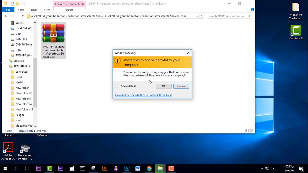 How to Fix These Files Can't Be Opened Internet Security Settings ...