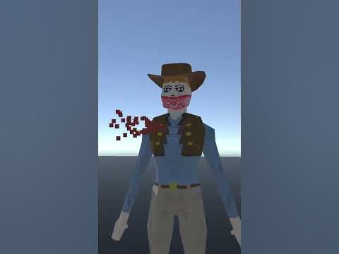 Making blood particle effects in my first unity game! Dev Log 27 #shorts - YouTube